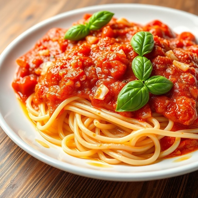 Pasta Corta con Salsa de Tomate y Ajo en Estilo Mediterráneo - Mr. Cook
