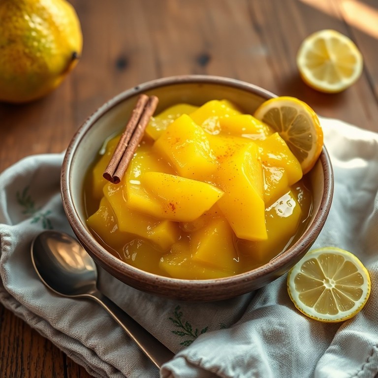 Compota de Peras con Cúrcuma y Jengibre - Mr. Cook