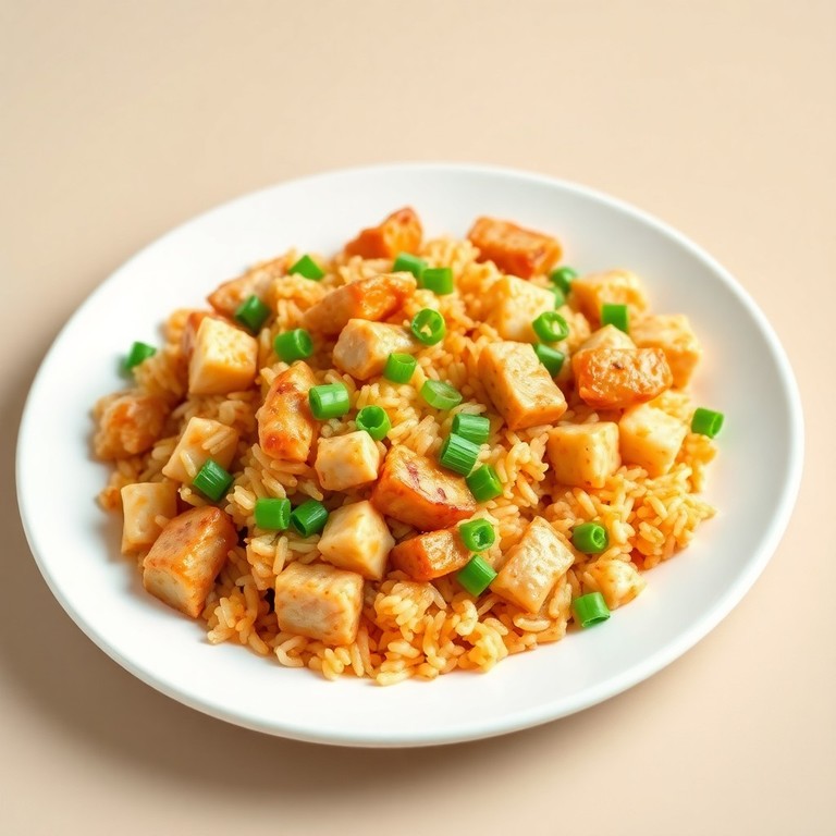 Savory Chicken and Egg Fried Rice - Mr. Cook