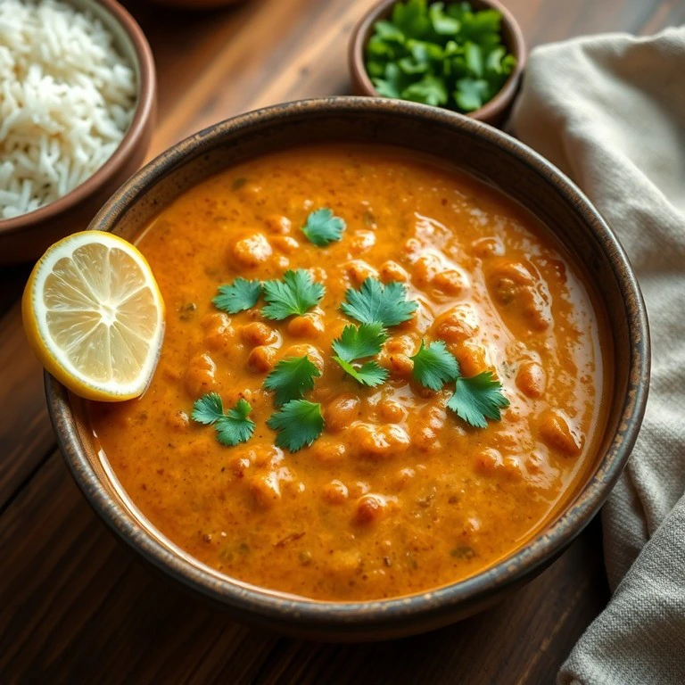 Creamy Lentil Dal with Aromatic Spices - Mr. Cook