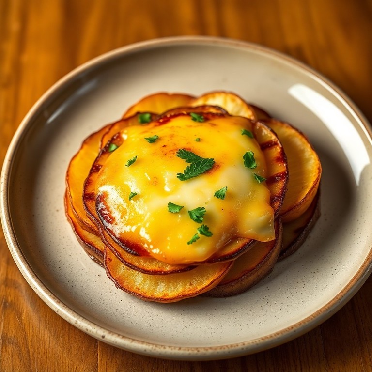 Tosta de Patata y Queso al Grill - Mr. Cook
