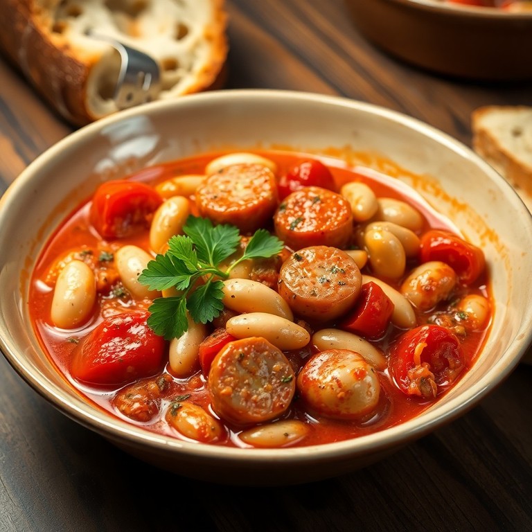 Ragoût Méditerranéen de Saucisse et Haricots - Mr. Cook