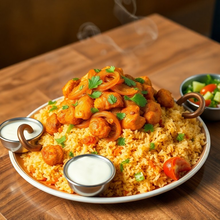 Classic Hyderabadi Chicken Biryani - Mr. Cook