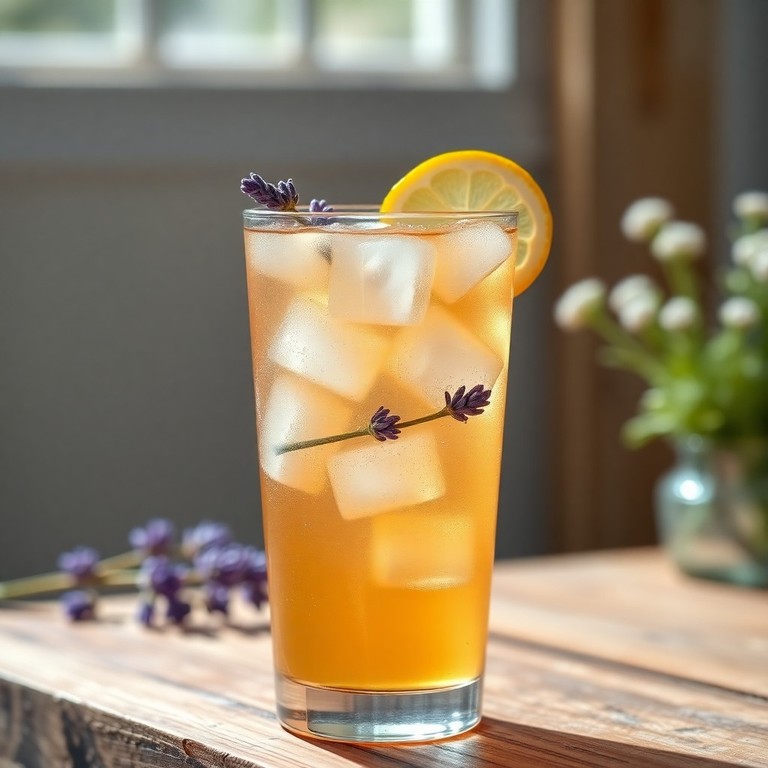 Lavender Honey Iced Tea - Mr. Cook