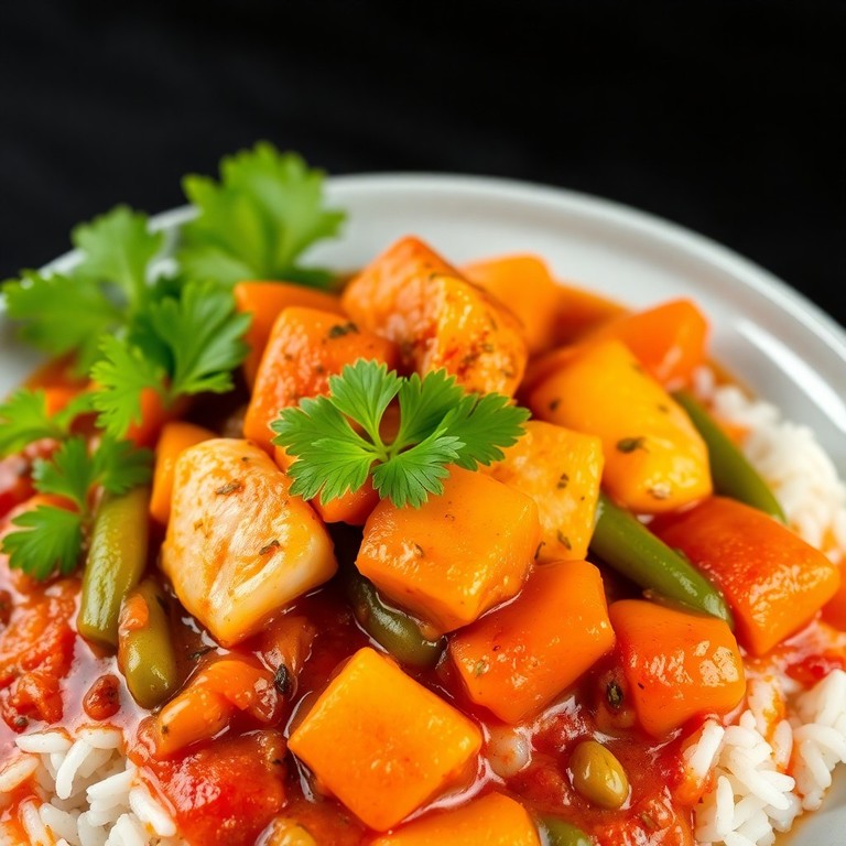 Spicy Tomato-Based Fish Curry Stir-Fry - Mr. Cook