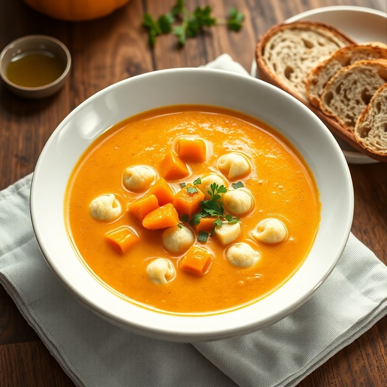 Sopa cremosa de verduras al estilo mediterráneo - Mr. Cook