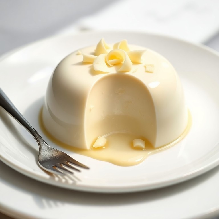 Pudim de Maria Mole com Chocolate Branco - Mr. Cook