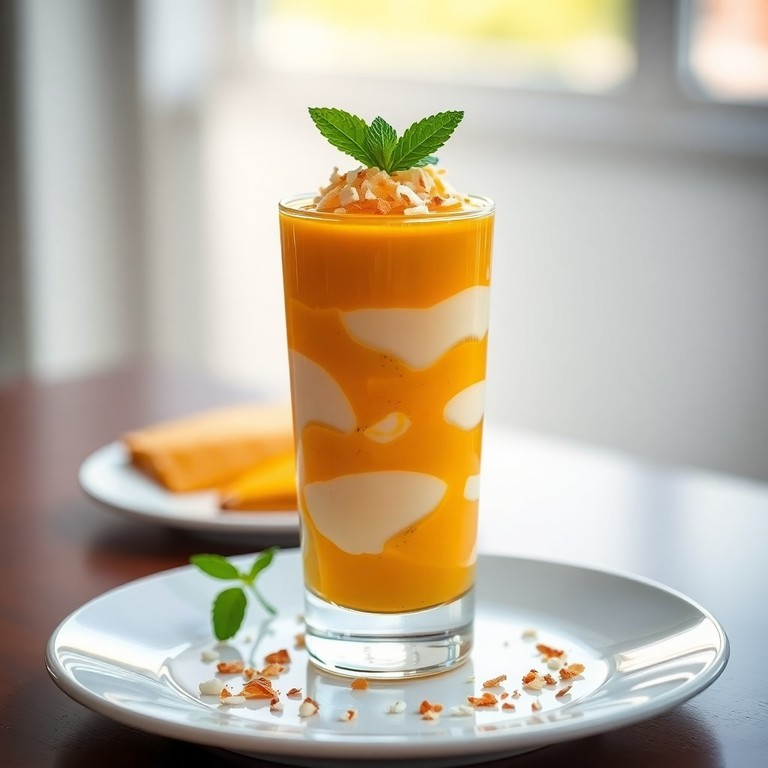 Mango Pudding Parfait - Mr. Cook