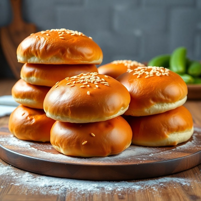 Pan de Hamburguesa Clásico Casero - Mr. Cook