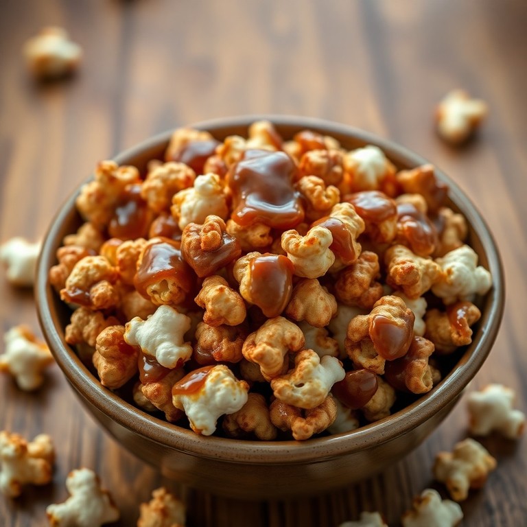 Pipoca Doce Caramelizada com Toque de Cacau - Mr. Cook