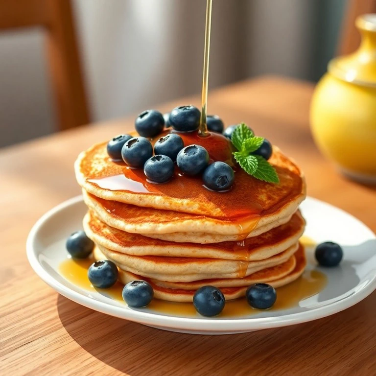 Classic Whole Wheat Pancakes - Mr. Cook