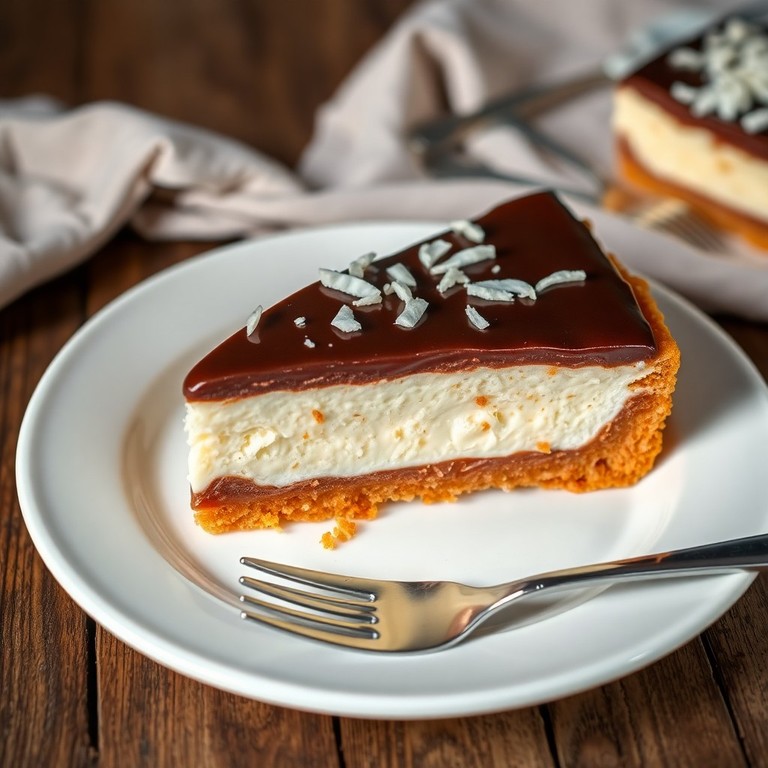 Torta Doce de Coco e Chocolate - Mr. Cook