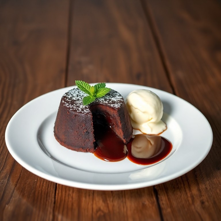 Chocolate Lava Cake - Mr. Cook