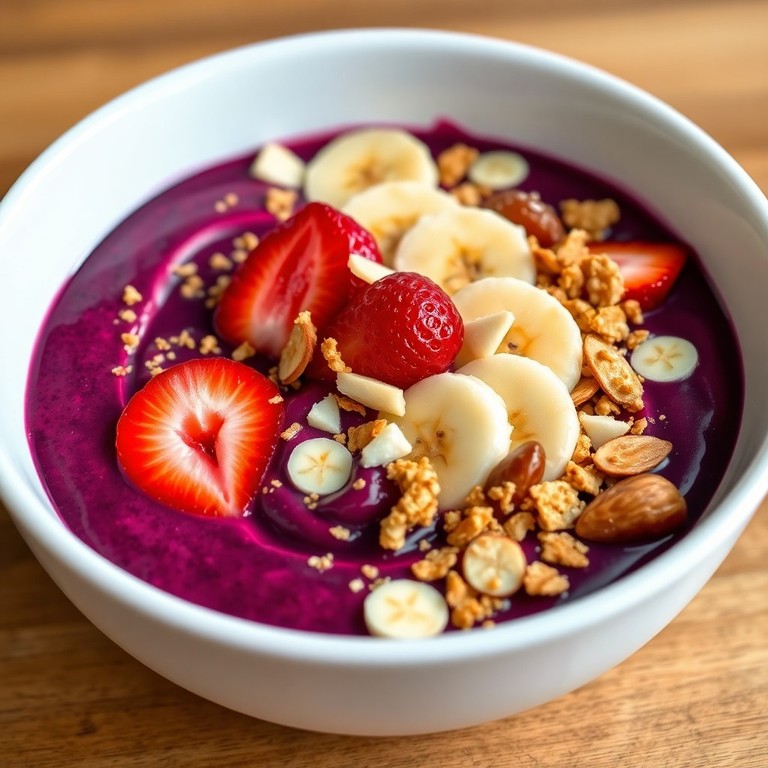 Vibrant Berry & Banana Acai Power Bowl - Mr. Cook