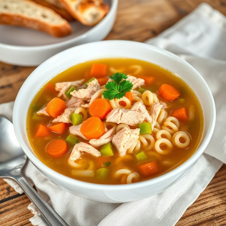 Classic Comfort Chicken Noodle Soup - Mr. Cook