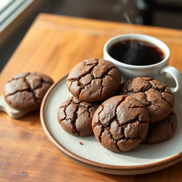 Galletas de Chocolate con Café para Acompañar - Mr. Cook