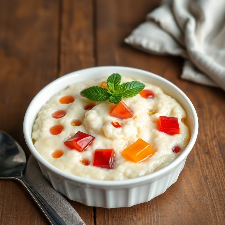 Sweet Jelly Rice Pudding - Mr. Cook