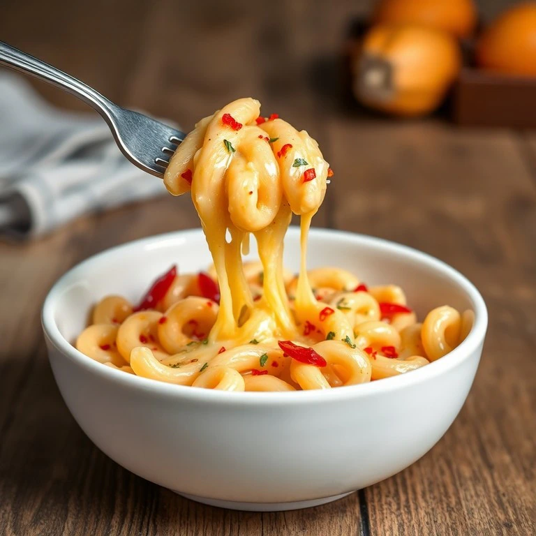Creamy Spicy Mozzarella Macaroni - Mr. Cook