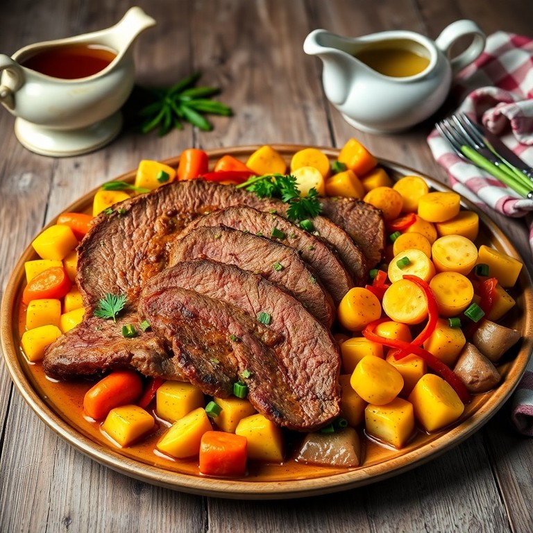 Western Christmas in July Festive Roast - Mr. Cook