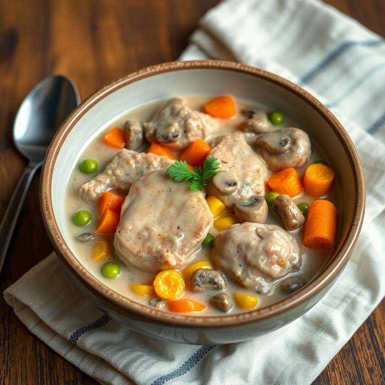 Creamy Pork Chop Stew with Vegetables - Mr. Cook