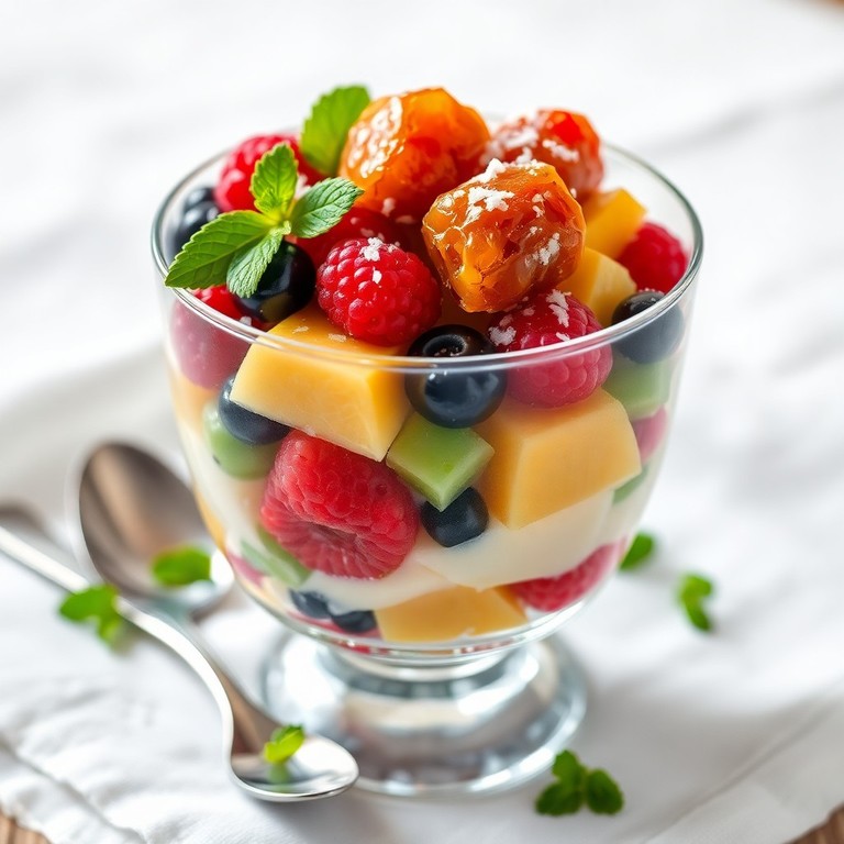 Parfait de Fruits Rouges et Dattes Caramélisées - Mr. Cook