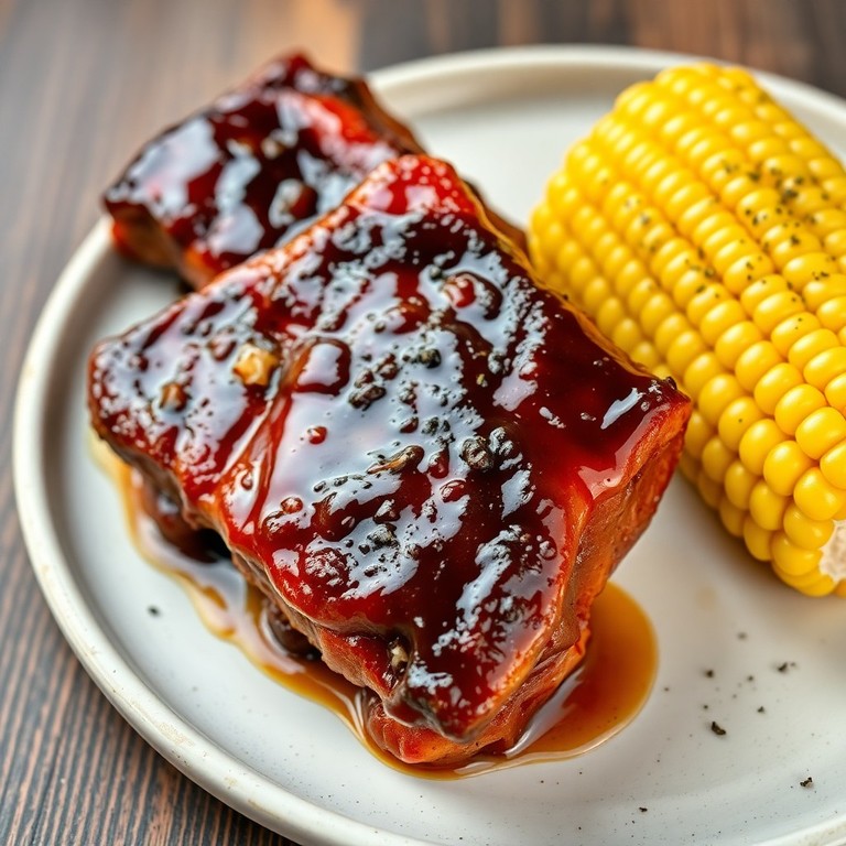 Sweet & Savory Teriyaki Spare Ribs - Mr. Cook