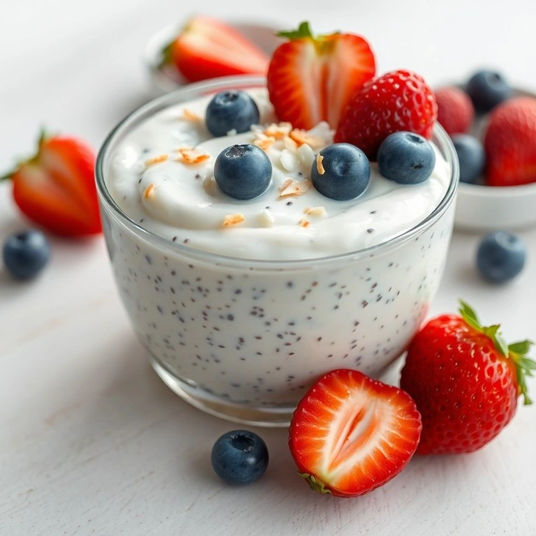 Chia Seed Coconut Pudding - Mr. Cook