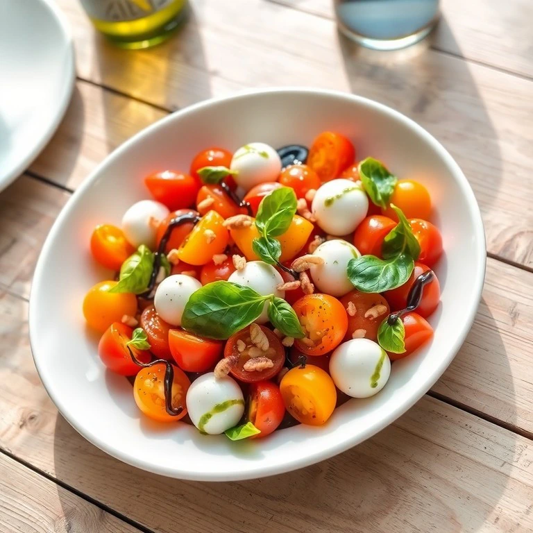 Ensalada Caprese Moderna - Mr. Cook