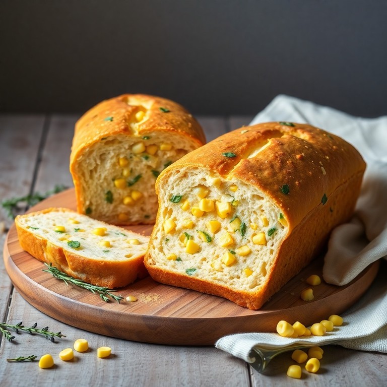 Mais-Kräuter-Brot - Mr. Cook