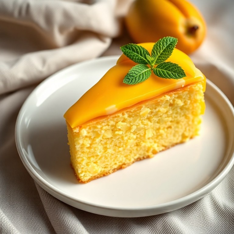 Mango Bliss Cake with Baking Soda - Mr. Cook