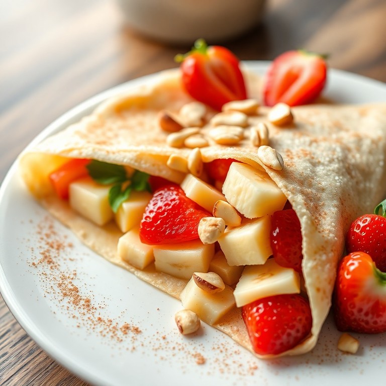 Tapioca Recheada com Frutas e Castanhas - Mr. Cook