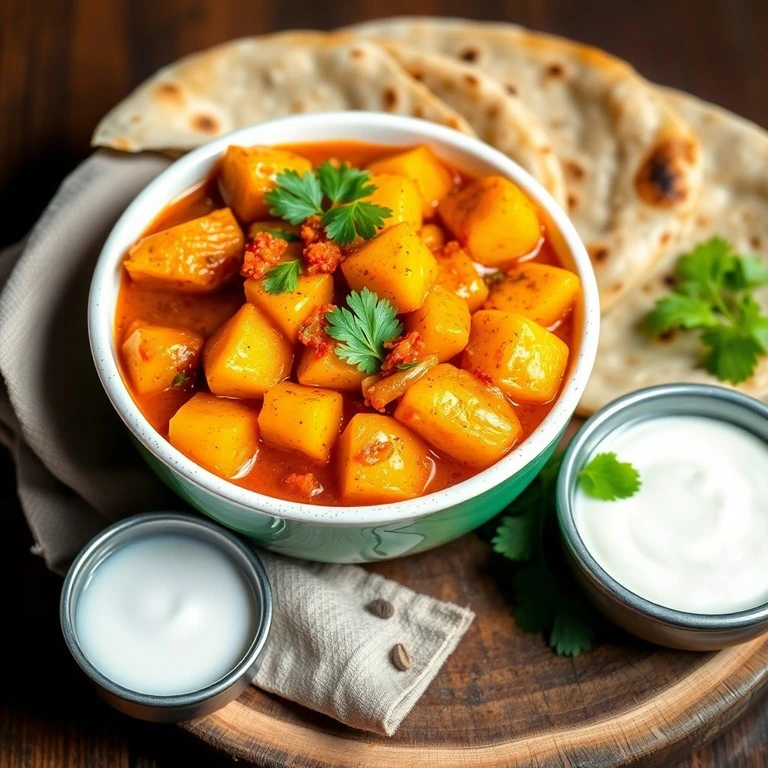 Spicy Indian Aloo Sabji - Mr. Cook
