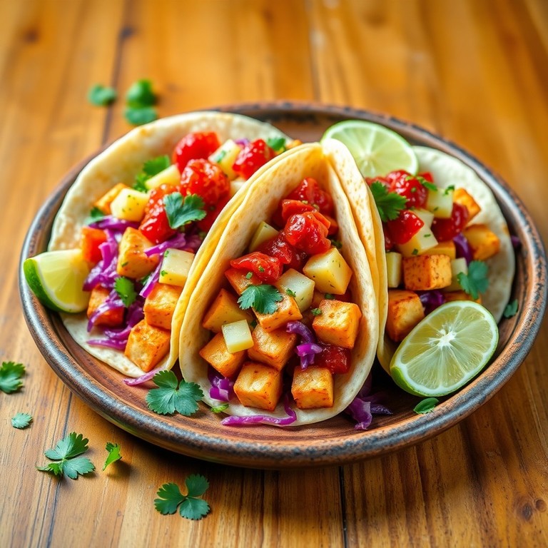 Spicy Pepper Jack & Red Cabbage Tacos - Mr. Cook