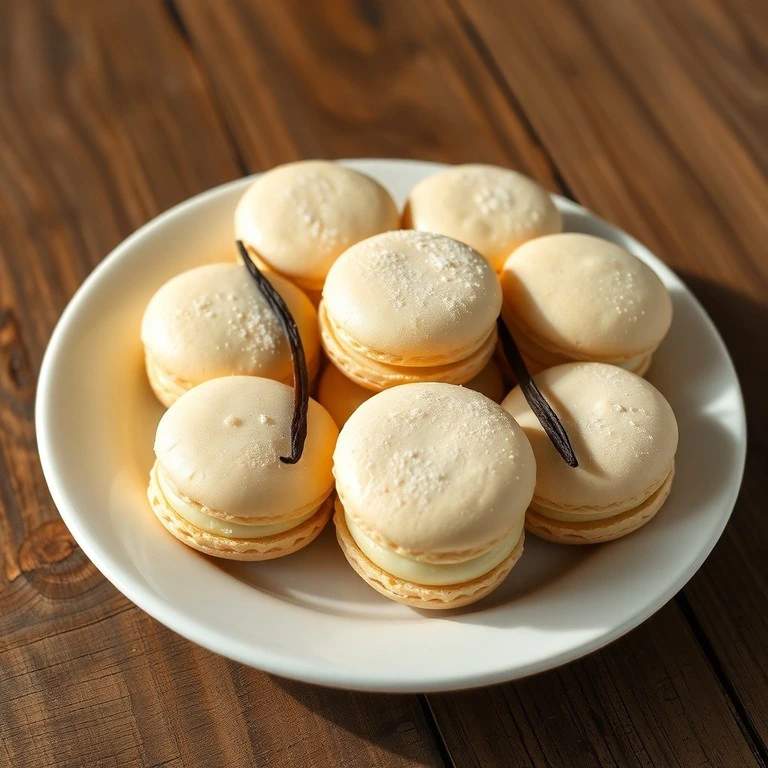 Macarons classiques à la vanille - Mr. Cook