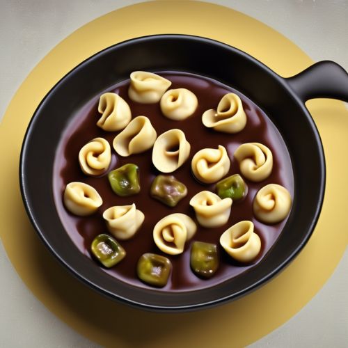 Tortellini with Nutella Sauce and Pickles - Mr. Cook