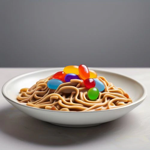 Peanut Butter and Jelly Bean Noodles - Mr. Cook