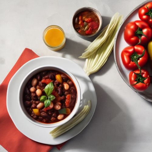 Chili aux haricots noirs et rouges - Mr. Cook