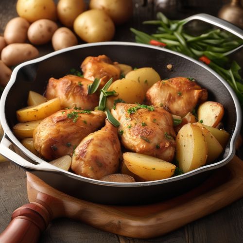 Chicken and Potato Skillet - Mr. Cook