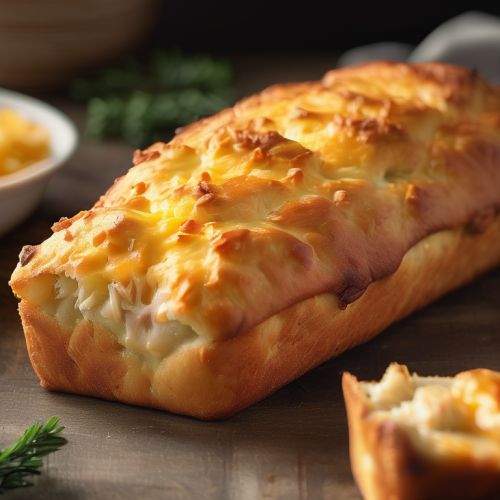 Cheesy Chicken Bread - Mr. Cook