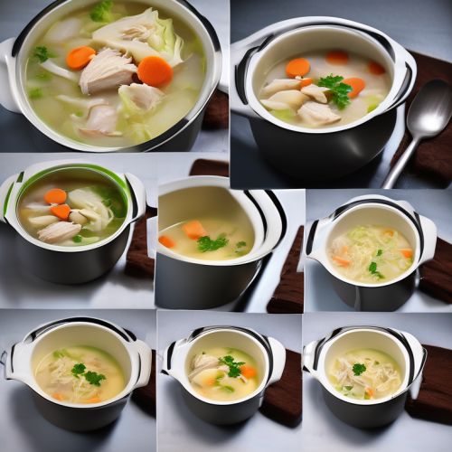 Creamy Cabbage Chicken Soup - Mr. Cook