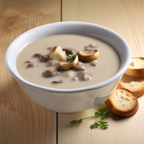 Mushroom Cream Soup - Mr. Cook