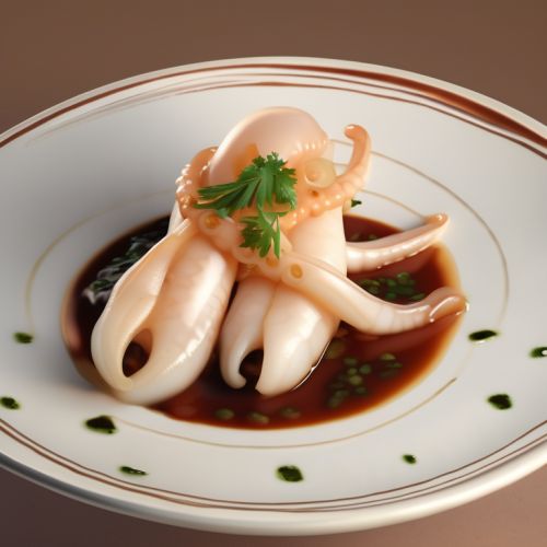 Squid with Sauce - Mr. Cook