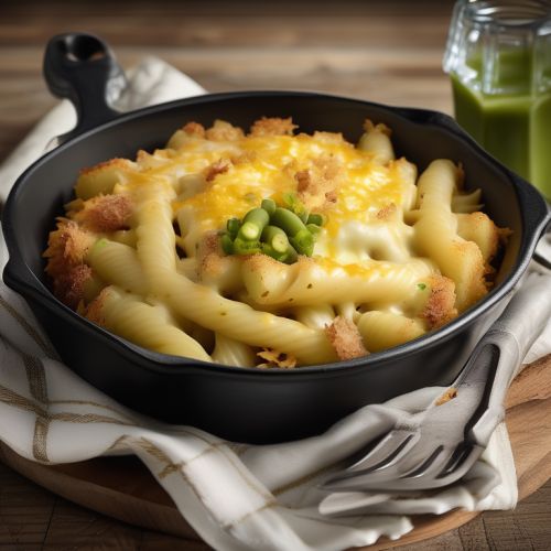 Cheesy Potato Pasta Bake - Mr. Cook