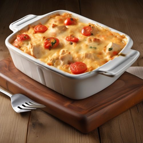 Creamy Chicken Tomato Casserole - Mr. Cook
