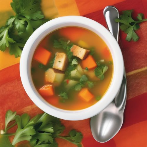 Vegetable Soup with Tomatoes and Fresh Chili - Mr. Cook
