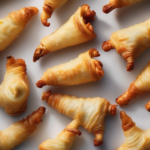 Cheesy Chicken Horns - Mr. Cook