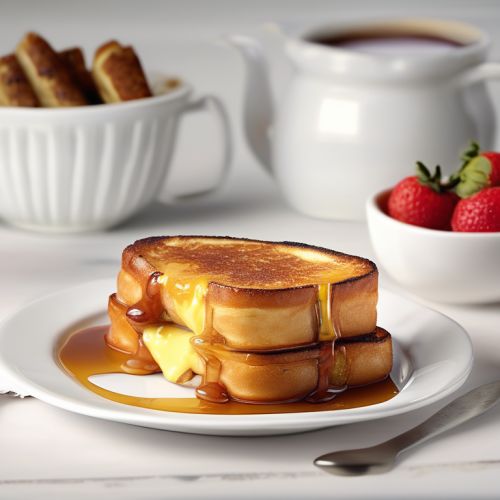 Sausage and Cheese Stuffed French Toast - Mr. Cook