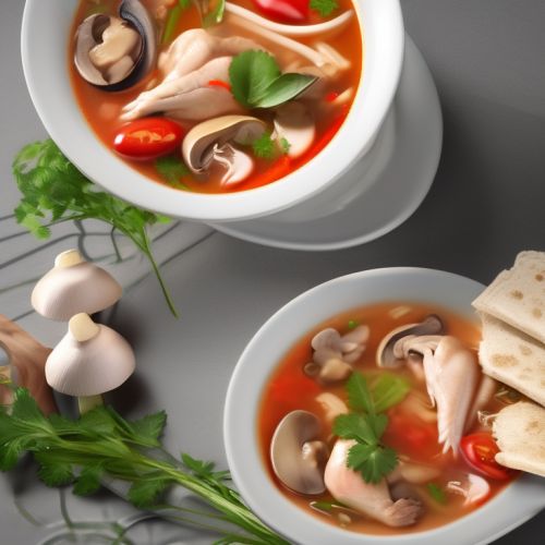 Tom Yum Chicken Soup - Mr. Cook