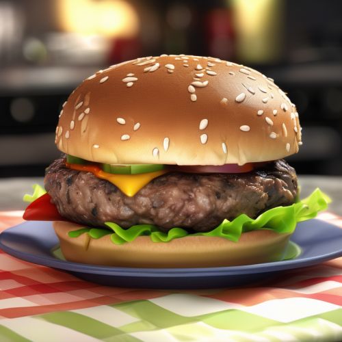 Burger with Demon's Meat - Mr. Cook