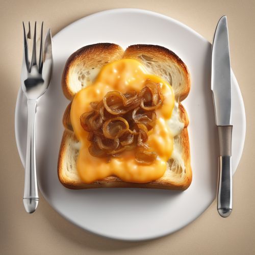 Cheesy Toast with Onion - Mr. Cook